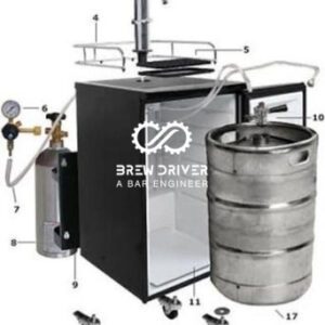 Agitator Pump Motor (Semi Submersible Column Pump) - Brew Driver